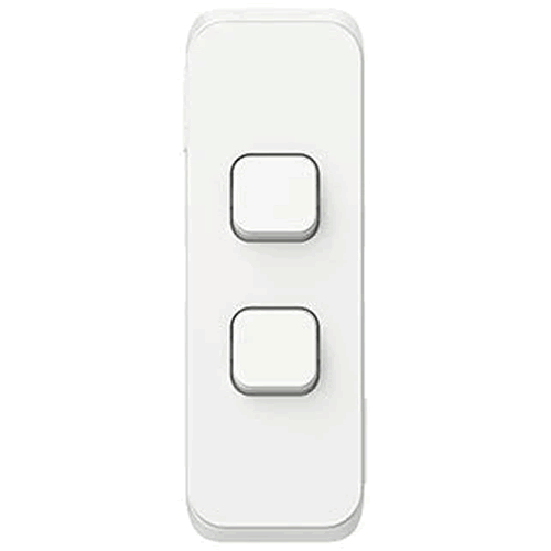 Clipsal Iconic Switch Architrave LED 2G Vivid White - 3042ALVW – PCA ...