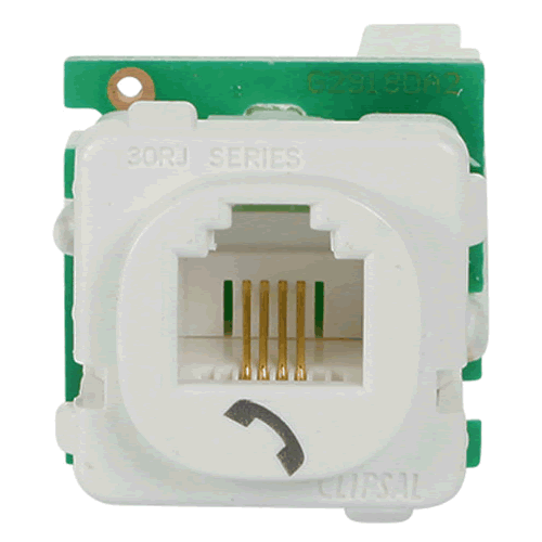 Clipsal 30 Series CAT3 Telephone Mech - 30RJ64SMTWE – PCA Electrical ...