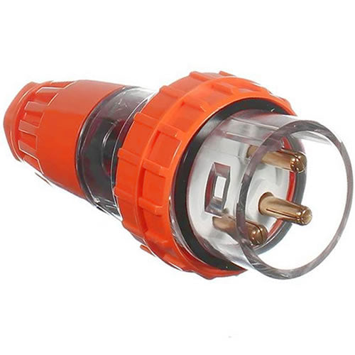 JBB Round 3 Pin 250V Straight Plug IP66 - 20A/ 32A – PCA Electrical ...