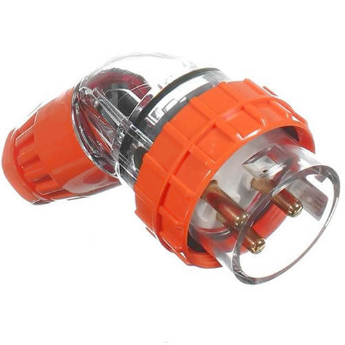 JBB Round 3 Pin 250V Angled Plug IP66 - 20A/ 32A – PCA Electrical Supplies