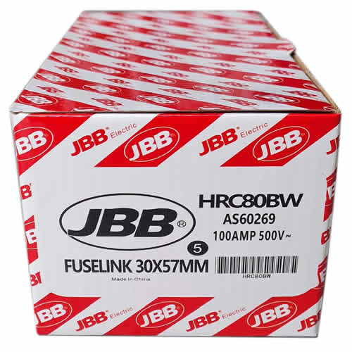 JBB 100A Service Fuse With 80A Cartridge Back Wire - HRC80BW – PCA ...