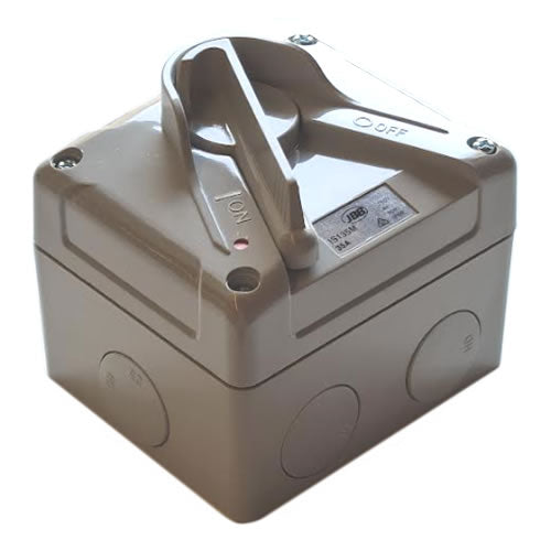 JBB 2 Pole 35A Miniature Isolator Switch IP66 - IS235M – PCA Electrical ...