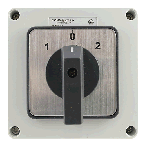 3 Pole 32A Change Over Switch IP55 - ISC332 – PCA Electrical Supplies