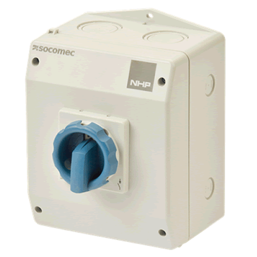 NHP ISO 3 Pole 63amp Isolator Switch IP65 - ISO363PGS – PCA Electrical ...
