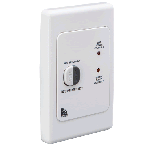 Clipsal Medilec RCD Protected Safety Switch 2P 20A 10mA 250V Vertical ...