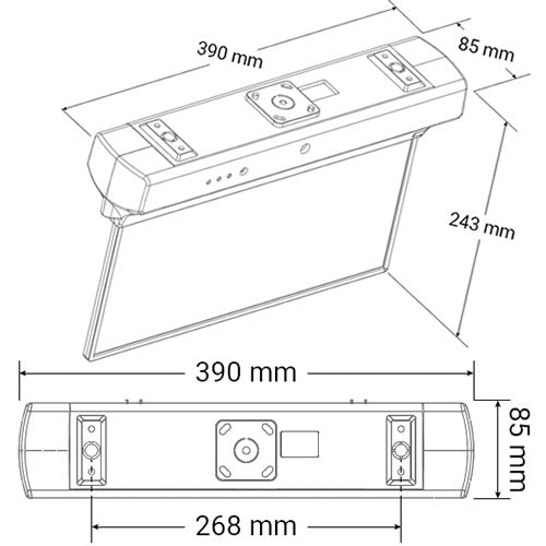 Elumen 24M LED Emergency Blade Exit Sign - MASLIN-EM – PCA Electrical ...