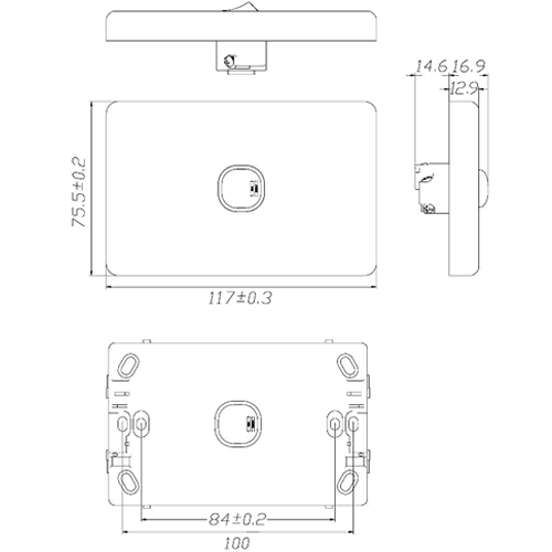 Classic Switch 1G 16A 240V White - SW1 – PCA Electrical Supplies