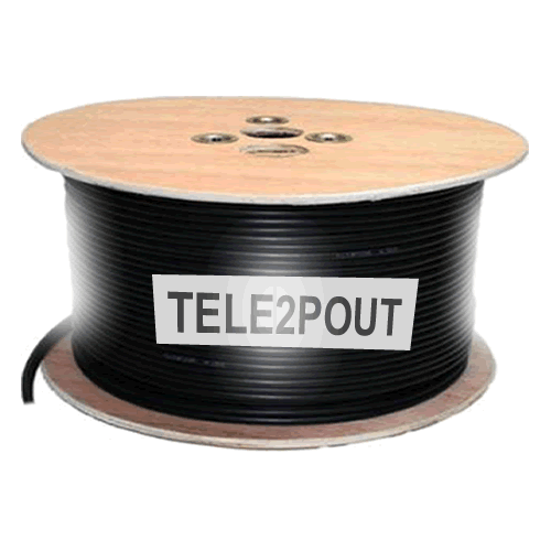 0.4mm 2 Pair Jelly Filled Underground Telephone Cable 100m - TELE2POUT ...