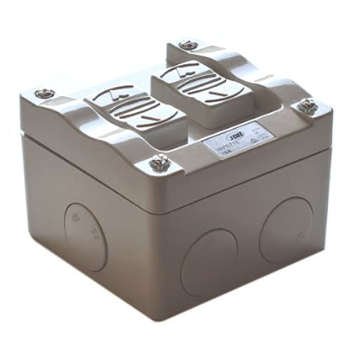 Weatherproof Double Switch 16A IP66 - WPS216 – PCA Electrical Supplies