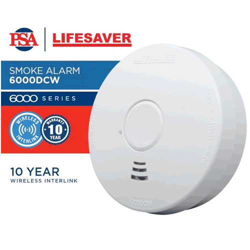 PSA 10 Year Lithium Battery (non-replaceable) Wireless RF Interlink ...