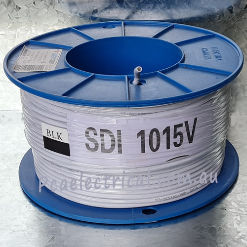 1.5mm SDI Black 100m - SDI1015V-BLK | PICKUP ONLY – PCA Electrical Supplies