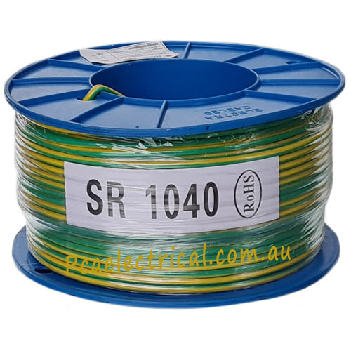 4.0mm Building Wire Yellow / Green 100m - SR1040 | PICKUP ONLY – PCA ...