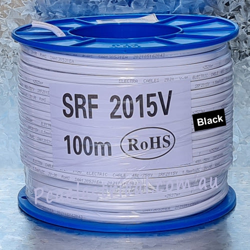 1.5mm Twin Red & Black TPS Cable 100m - SRF2015V | PICKUP ONLY – PCA ...