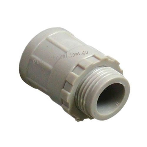 32mm Conduit To Screw Male Adapter - AP32 – PCA Electrical Supplies