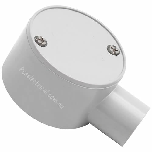 25mm 1 Way Shallow Junction Box - J251 – PCA Electrical Supplies