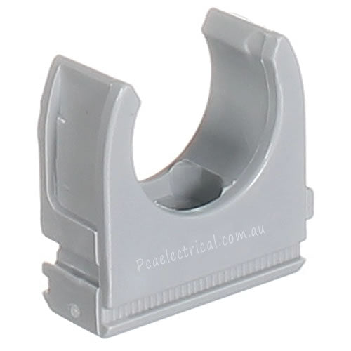 Clip-On Conduit Saddle 25mm - FS25C – PCA Electrical Supplies