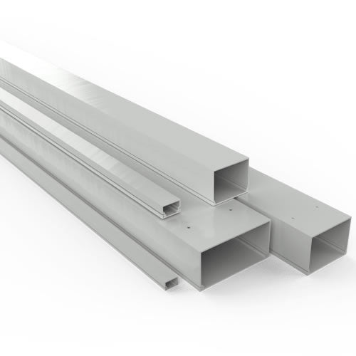 50 x 50mm Square Cable Duct 4mtr White - CD5050 | PICKUP ONLY – PCA ...