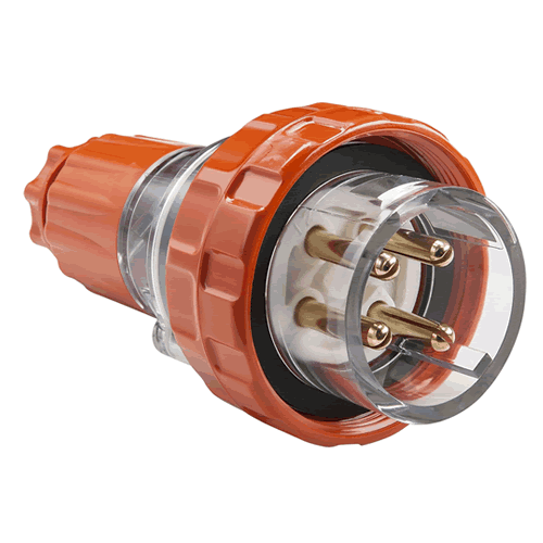 Clipsal Easy56 Round 4 Pin 10A 500V Straight Plug - EY56P410 – PCA ...