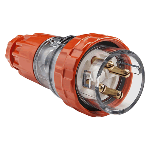 Clipsal Easy56 Round 4 Pin 32A 500V Straight Plug - EY56P432 – PCA ...