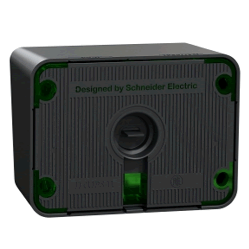 Clipsal Iconic Outdoor Single Powerpoint 10A Black - O3015BK – PCA ...