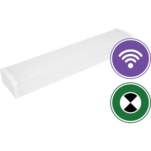 Energetic Stellar Widebody LED Emergency & Sensor Batten 40W/20W 4FT T ...