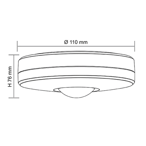 SAL Infrared Sensor Surface Mount Light 500W White - SMS805CS – PCA ...