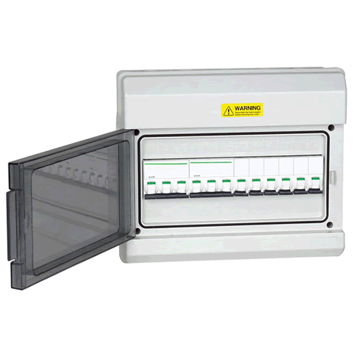 12 Pole Surface Mount Weatherproof Switchboard IP66 - SB12W – PCA ...
