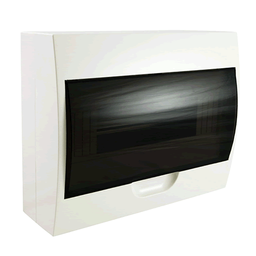12 Pole Surface Mount Switchboard IP40 - SB12 – PCA Electrical Supplies