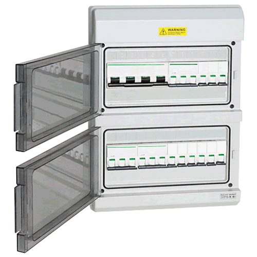 24 Pole Surface Mount Weatherproof Switchboard IP66 - SB24W – PCA ...
