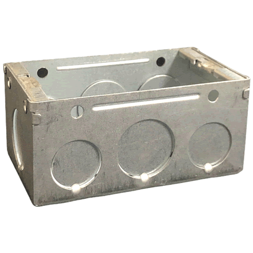 Recessed Metal Wall Mounting Box - MBM – PCA Electrical Supplies