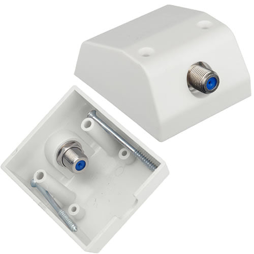 Digitek Skirting Outlet F-Type to F-Type - TVFFS – PCA Electrical Supplies