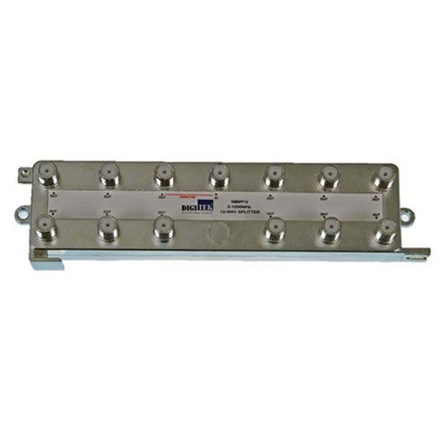 DigiTek 12Way Single Power Pass F-Type TV Splitter - 10BSPF12 – PCA ...