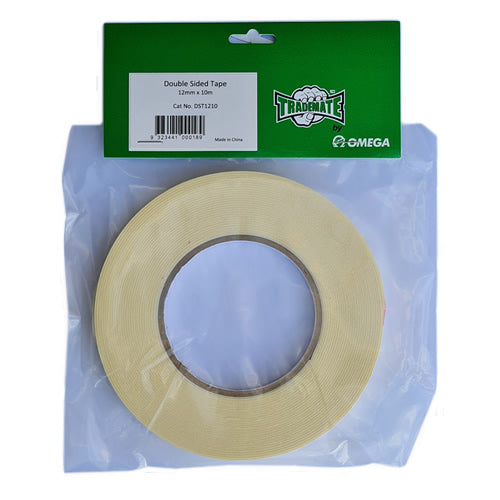 Double Sided Tape 12mm x 10mtr - WDS1210 – PCA Electrical Supplies